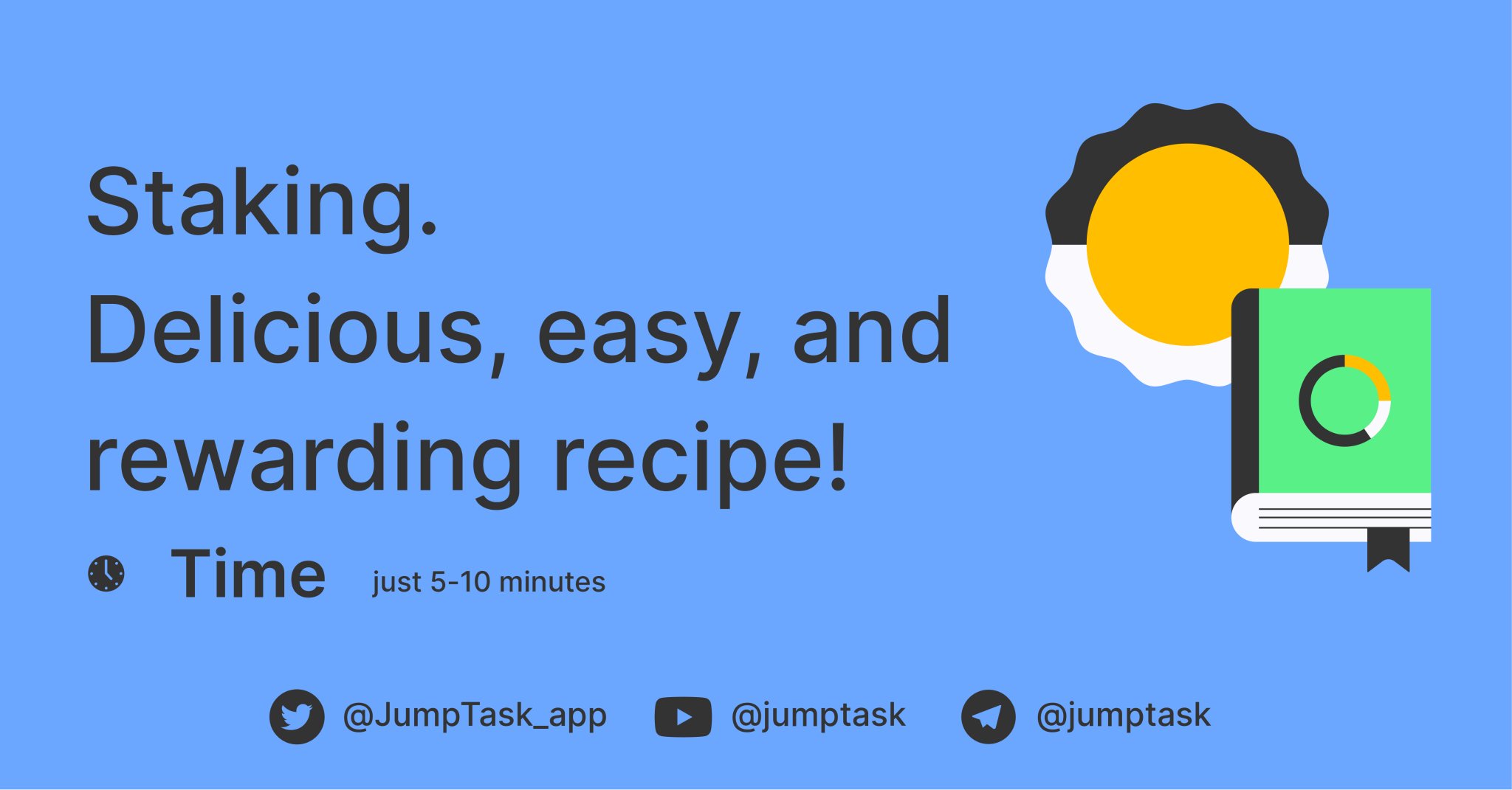 JumpTask on Twitter: "Head to https://t.co/cT52MEEBe2 and start staking! Minimal amount is only ...