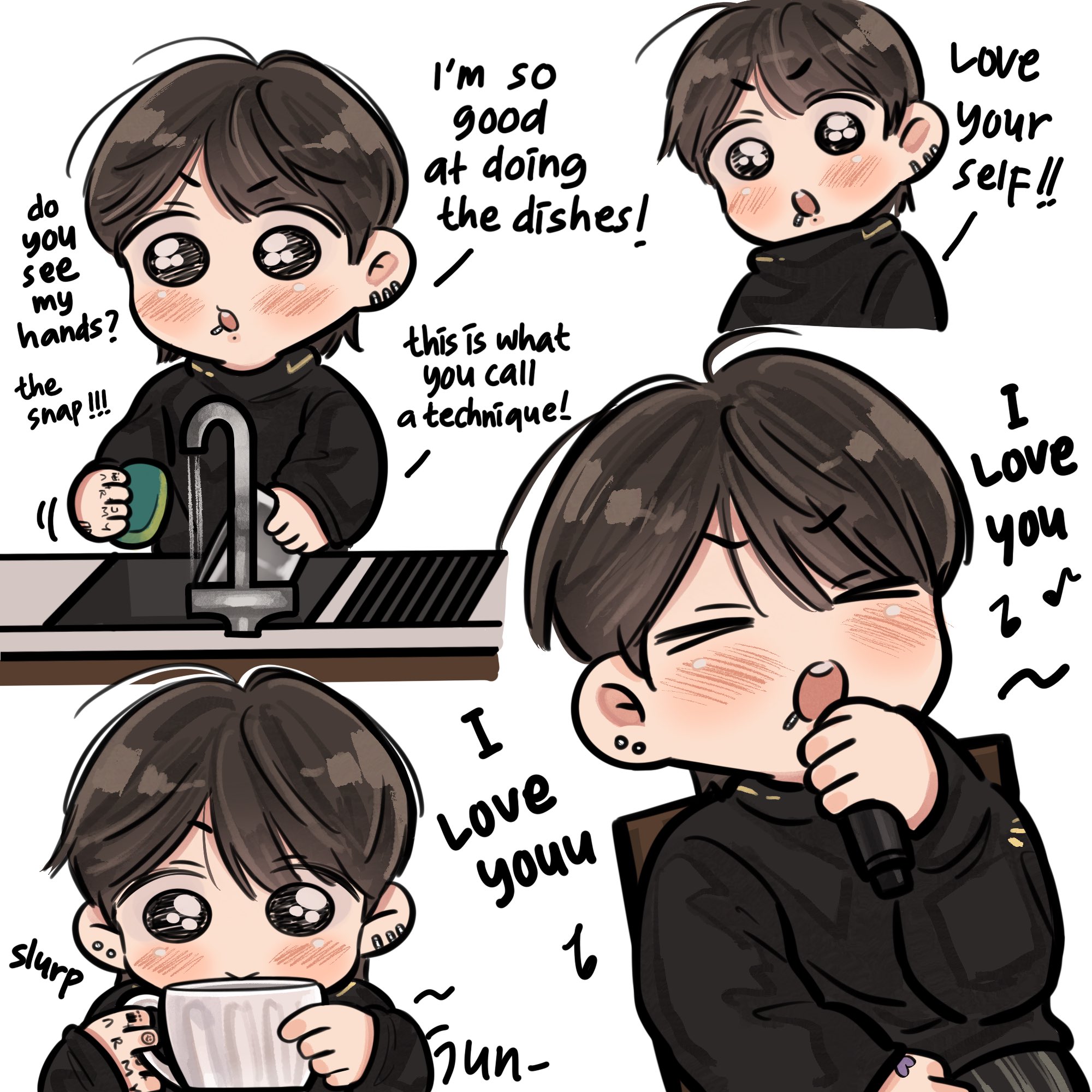 jun on Twitter: "#koo 🎤🥃🧽💜🐰 https://t.co/5omfSefsXP" / Twitter