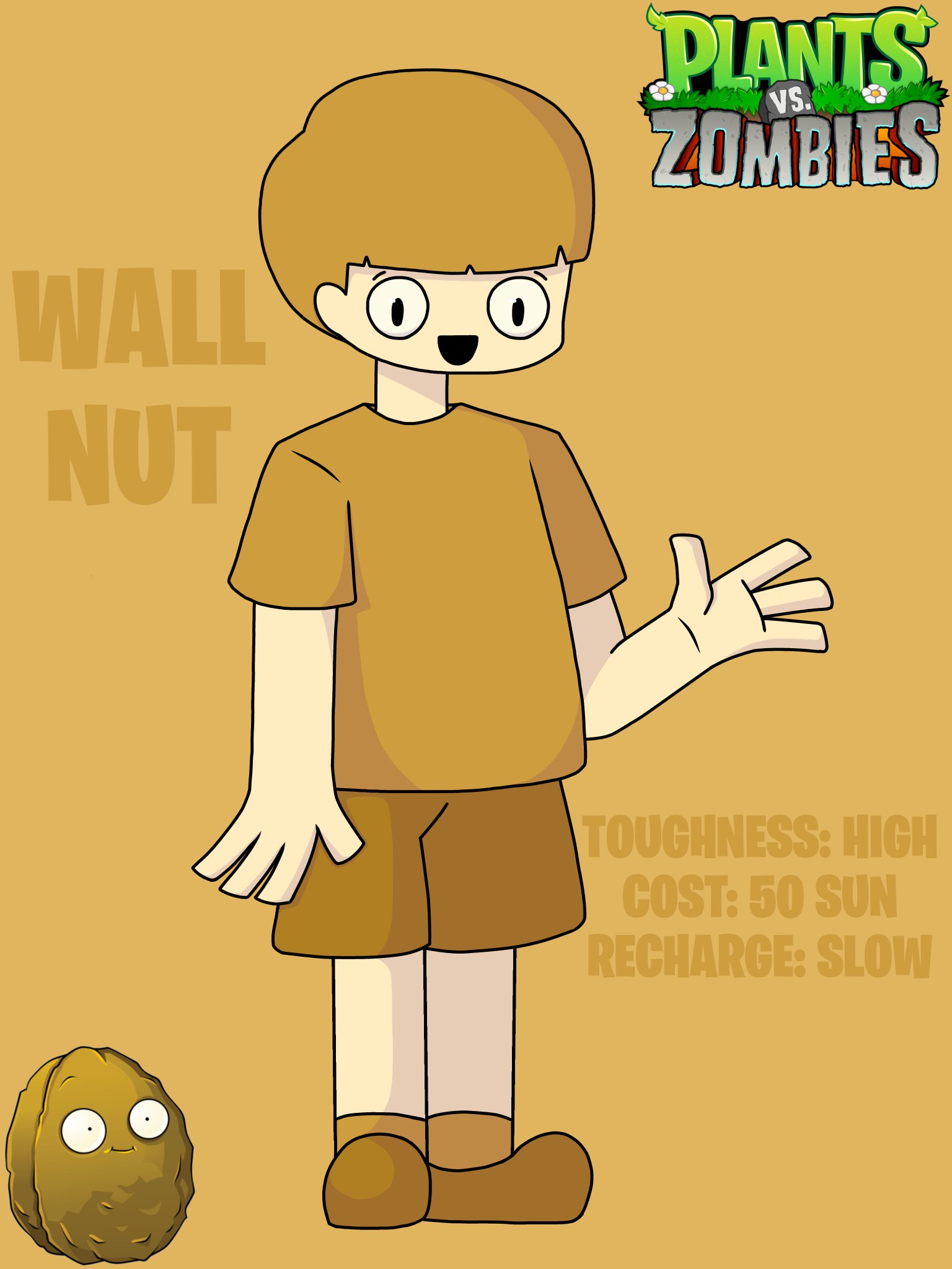 Plants Vs Zombies Wall Nut