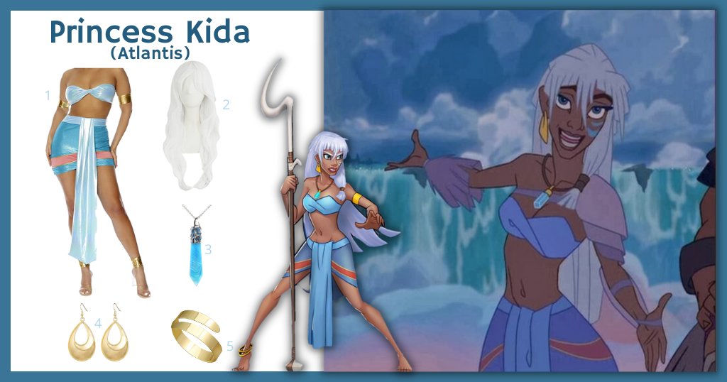 Kida Atlantis Cosplay