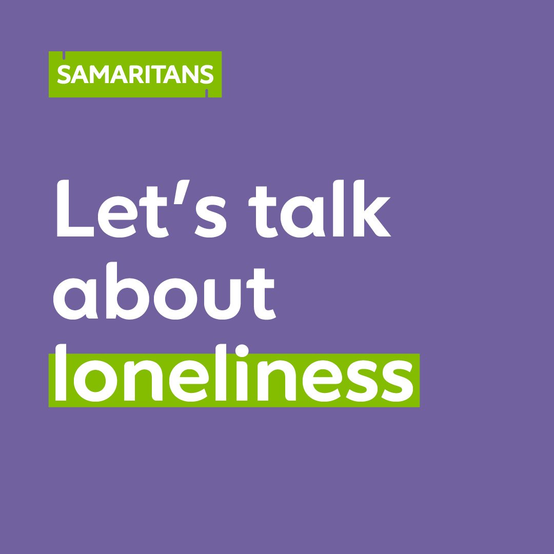 Samaritans on Twitter: "Loneliness can affect us all and it's important ...