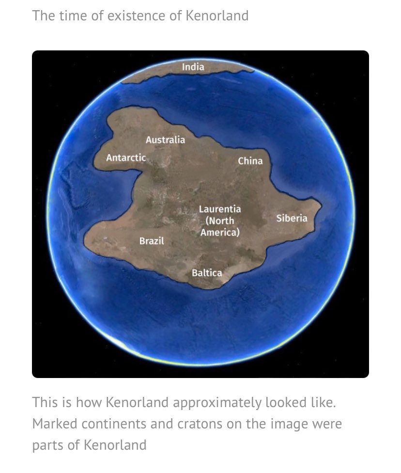 Supercontinents of the aeons. They rattle around the realm like balls ...