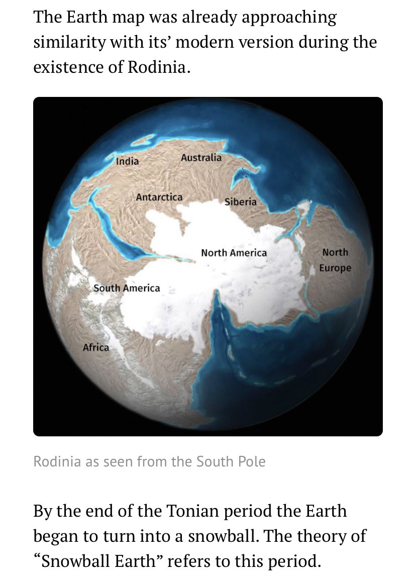 Supercontinents of the aeons. They rattle around the realm like balls ...