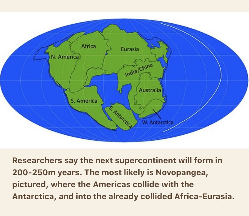 Supercontinents of the aeons. They rattle around the realm like balls ...