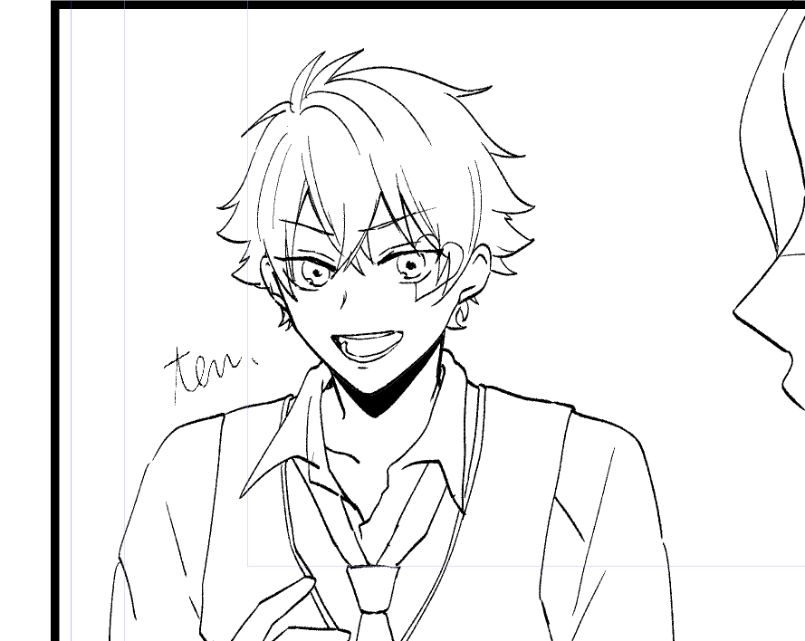 「ヴィクエマ～ #ymkr男女CP 」ten、の漫画