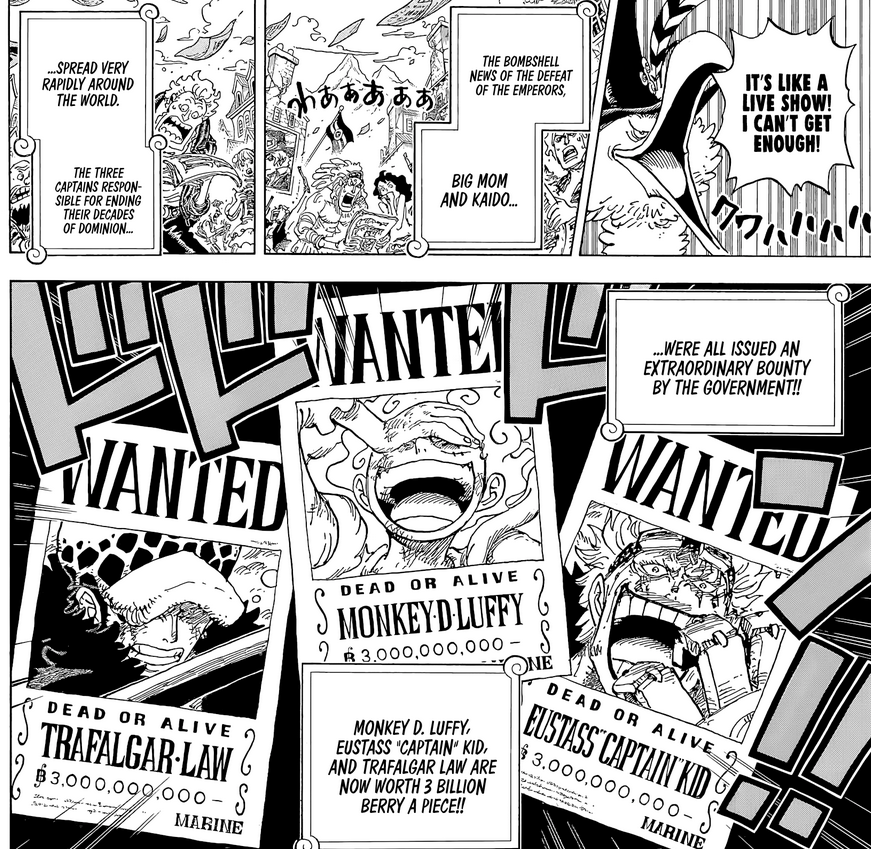 What determines bounty value : r/OnePiece
