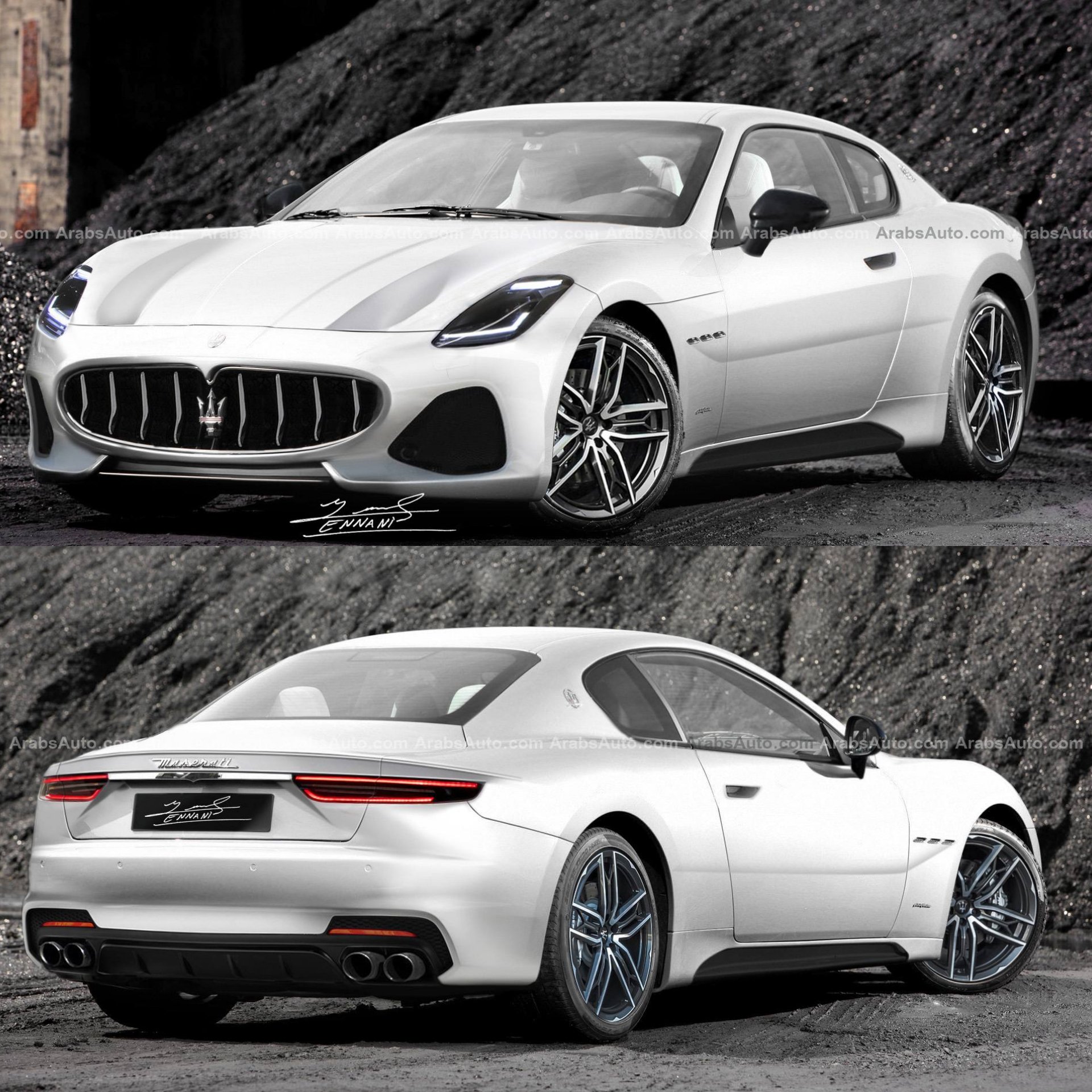 Maserati Granturismo 2022 White