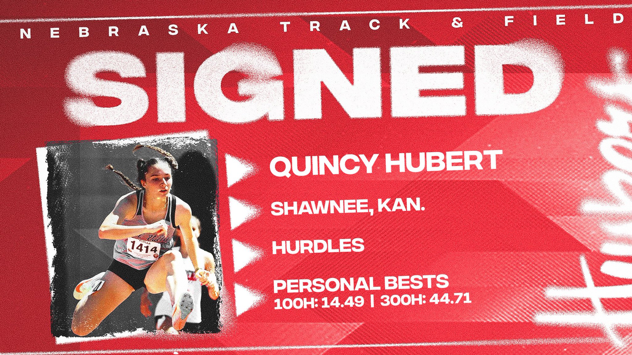 Nebraska Track and Field on Twitter: "Welcome to the Huskers, Quincy Hubert! 👏 Quincy was the ...