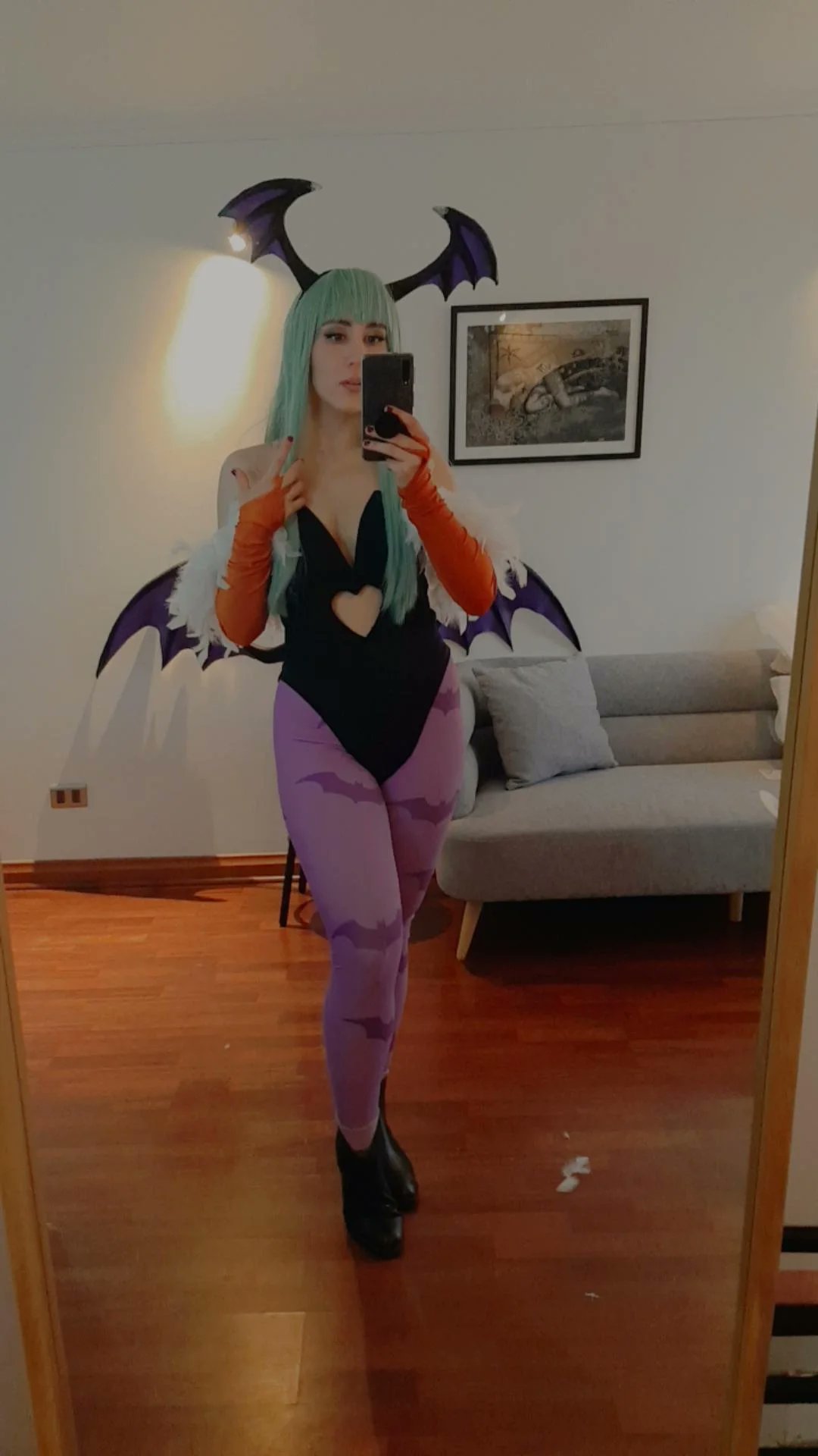 Fernanda Suarez on Twitter: "I finally did a cosplay of my fave morrigan😭💜 https://t.co ...