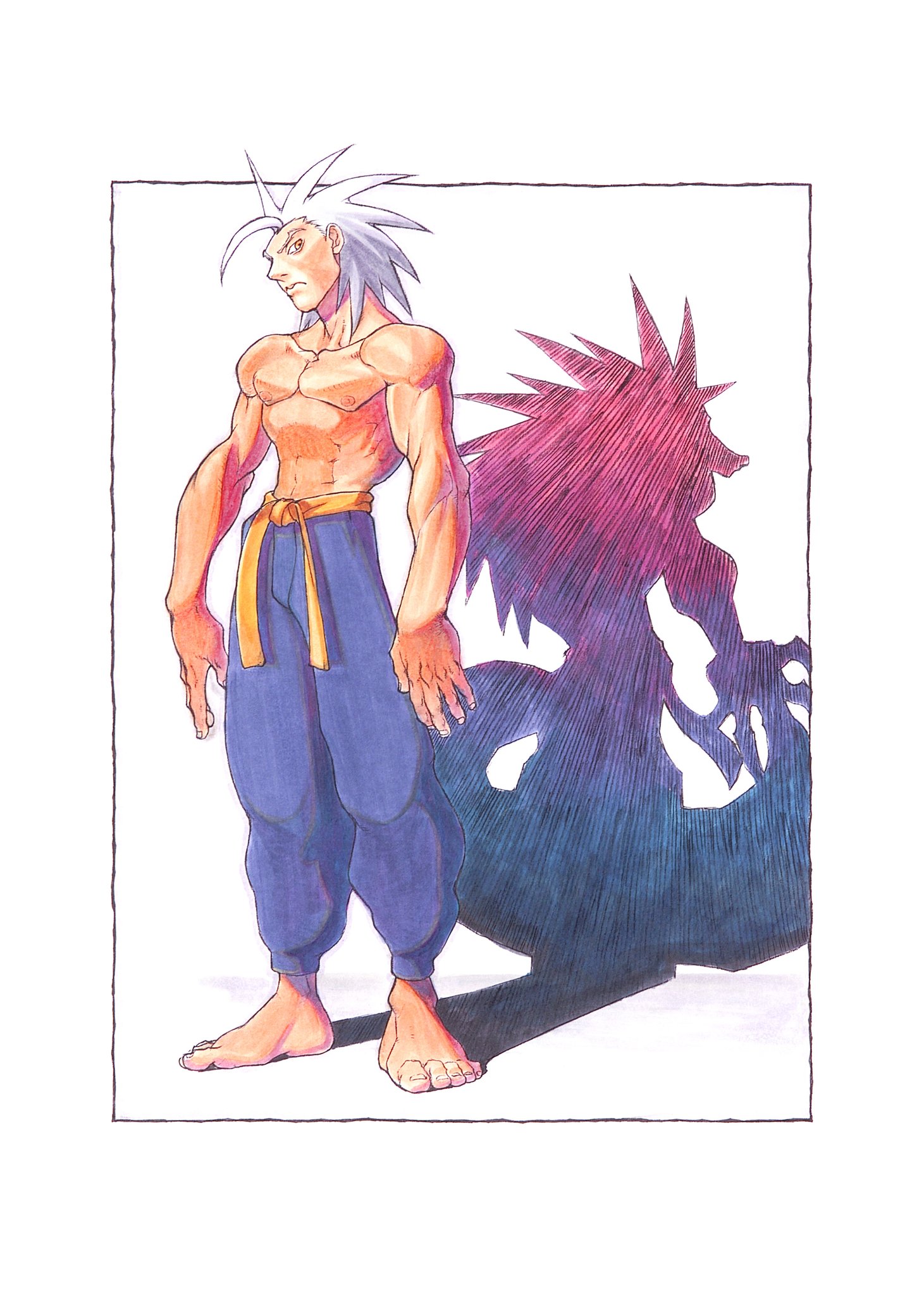 Darkstalkers Jon Talbain Human Street Fighter Vs Darkstalkers: