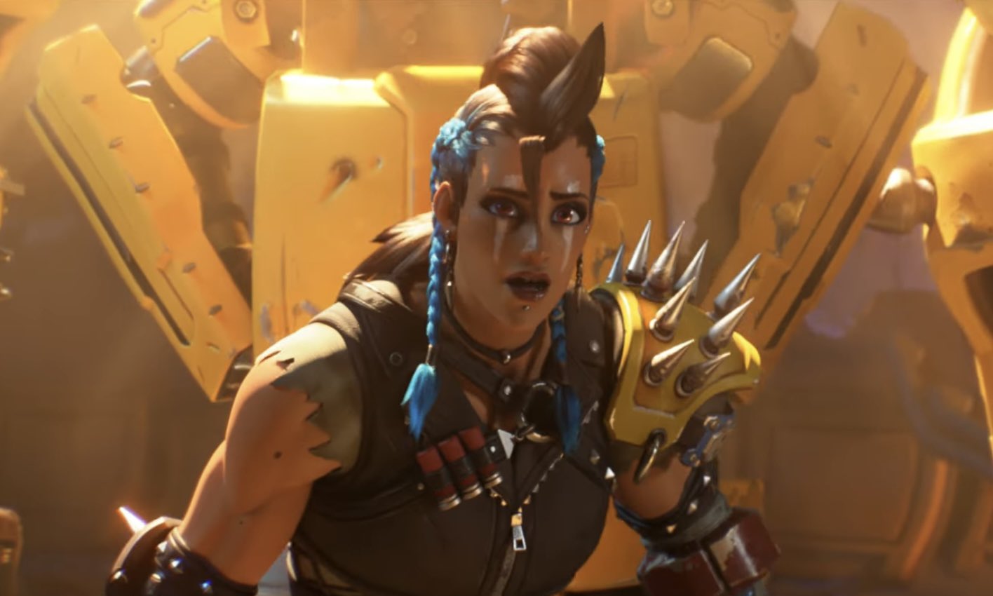 金 Light 光 on Twitter: "can i just like get a piggyback ride from her #Overwatch2 #Junkerqueen ...