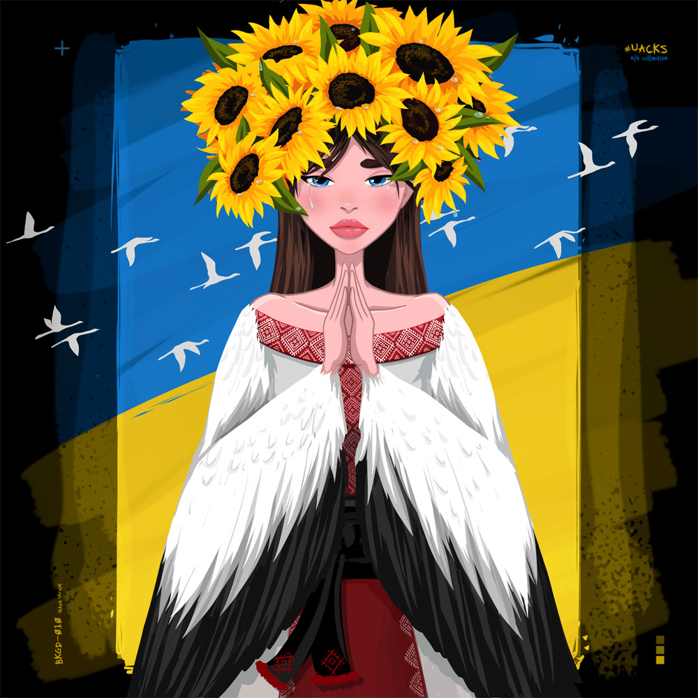 Devil Chicks / Ukraine Charity NFT on Twitter: "🇺🇦#StandWithUkriane🇺🇦 Meet the Folk Chicks Here ...