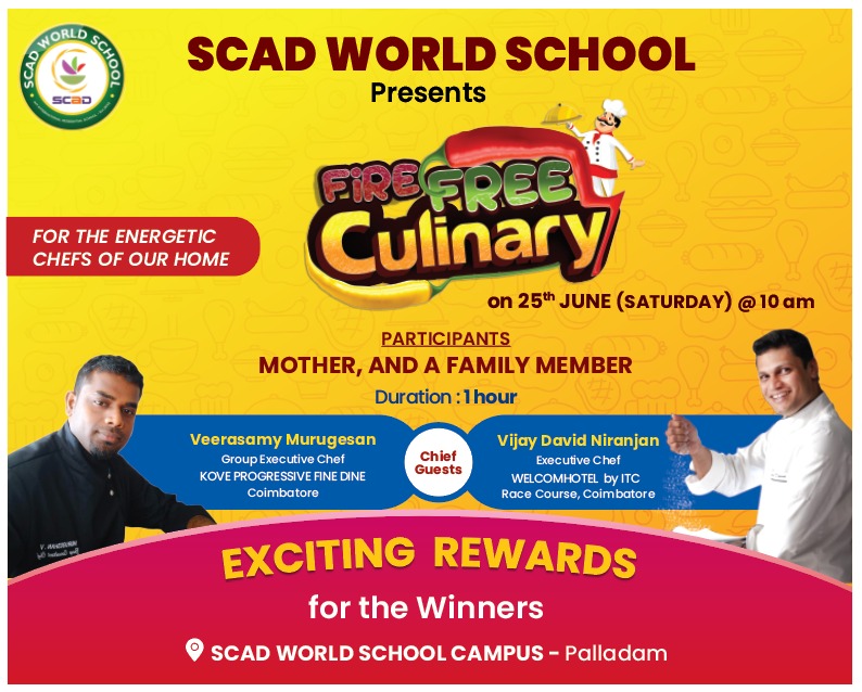 Scad World School Logo