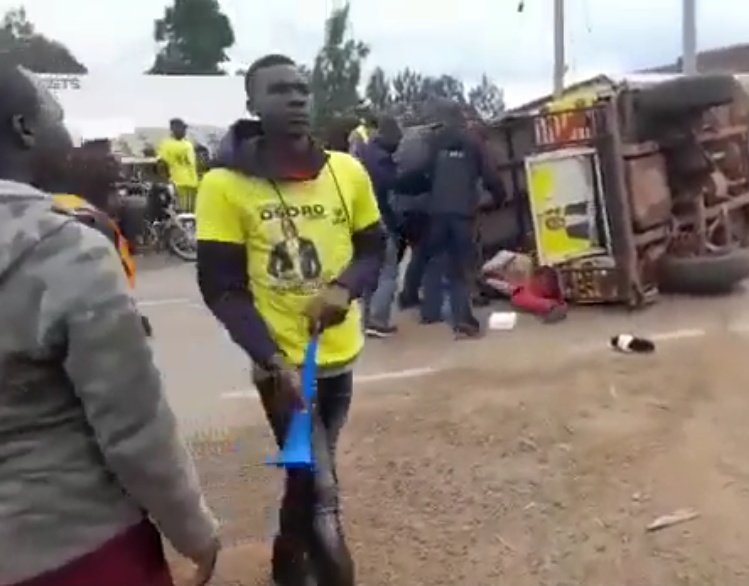 Nonchalantly Walking