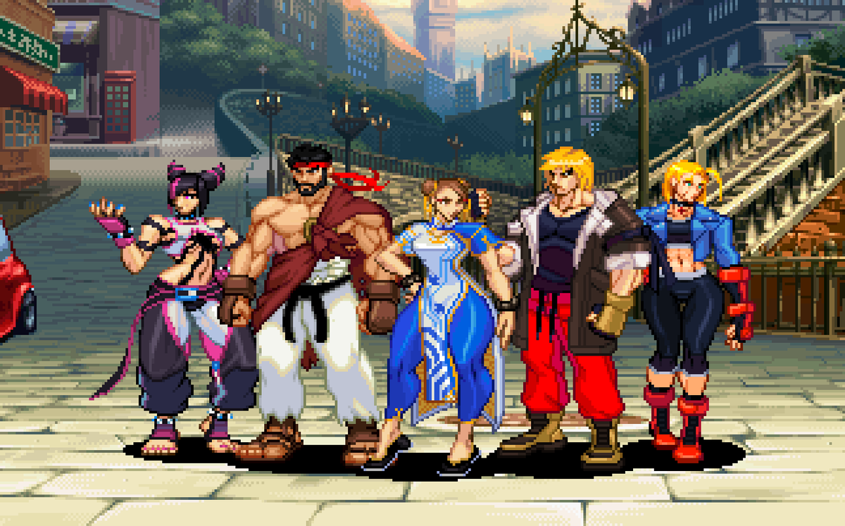 SF6 sprites : r/Fighters