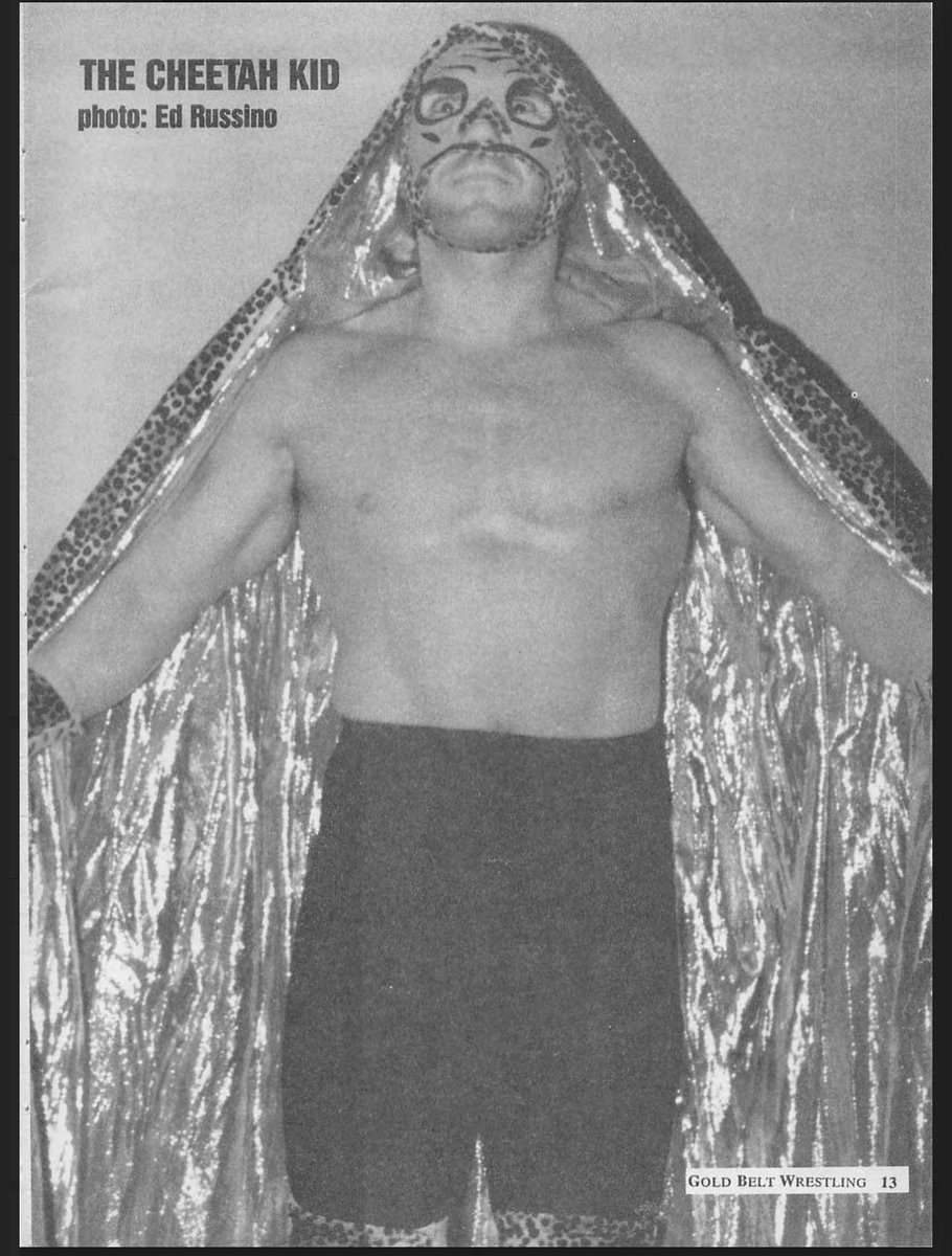 Wrestling Magazine on Twitter: "RT @WrestleMagazine: Rocco Rock as the Cheetah Kid"