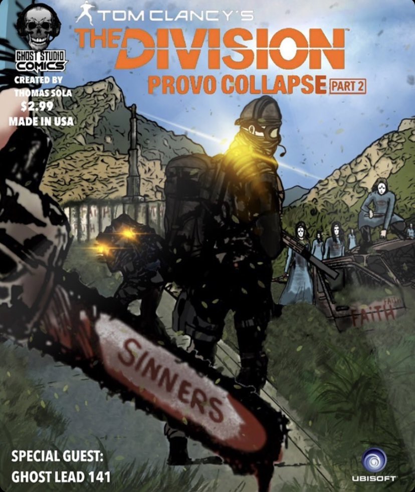 Ghost Studio Comics on Twitter: "New cover for Provo Collapse part 2 (Still in development ...