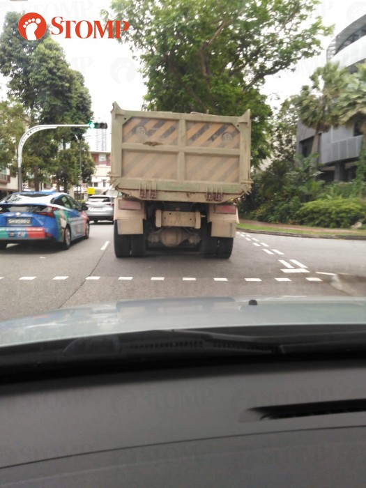 Stomp Singapore on Twitter: "Stomper N: "Truck with illegible licence plate along Zion Road ...