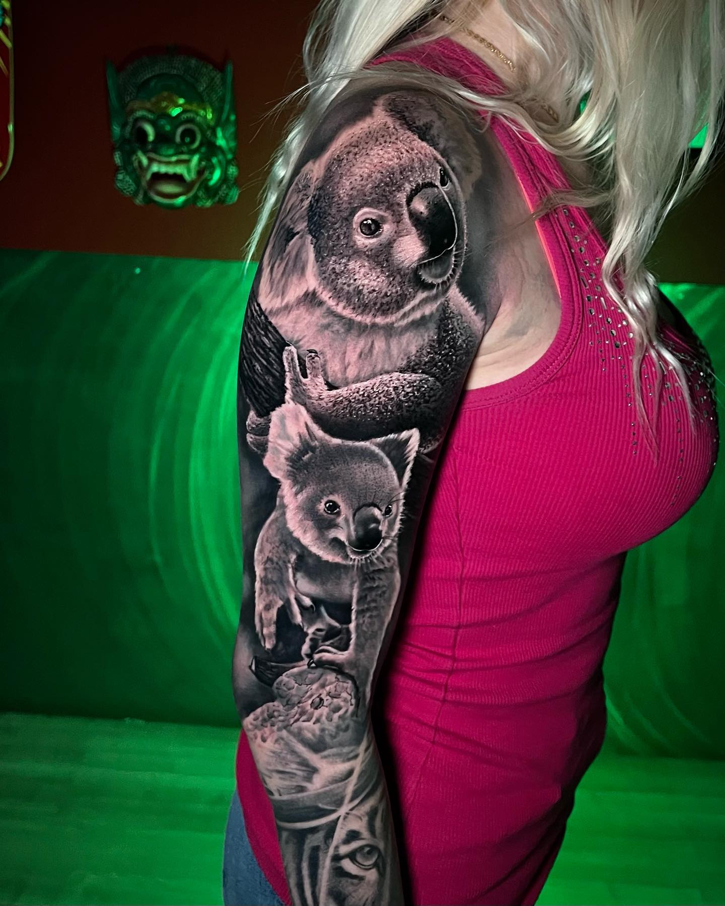 Koala tattoo - Bronctattooaus.com