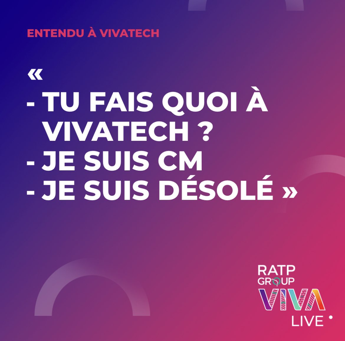Ratp Group On Twitter À Vivatech Il Ny A Pas Que Les Talks Qui