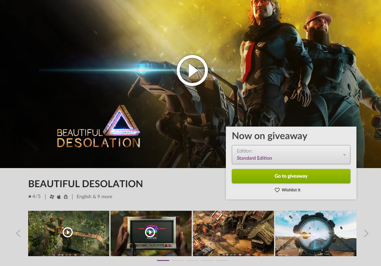 Wario64 on Twitter: "Beautiful Desolation is free on GOG https://t.co/l5jWowceqI https://t.co ...