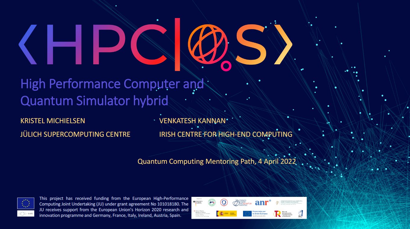 HPCQS (@HPCQS_EU) / Twitter