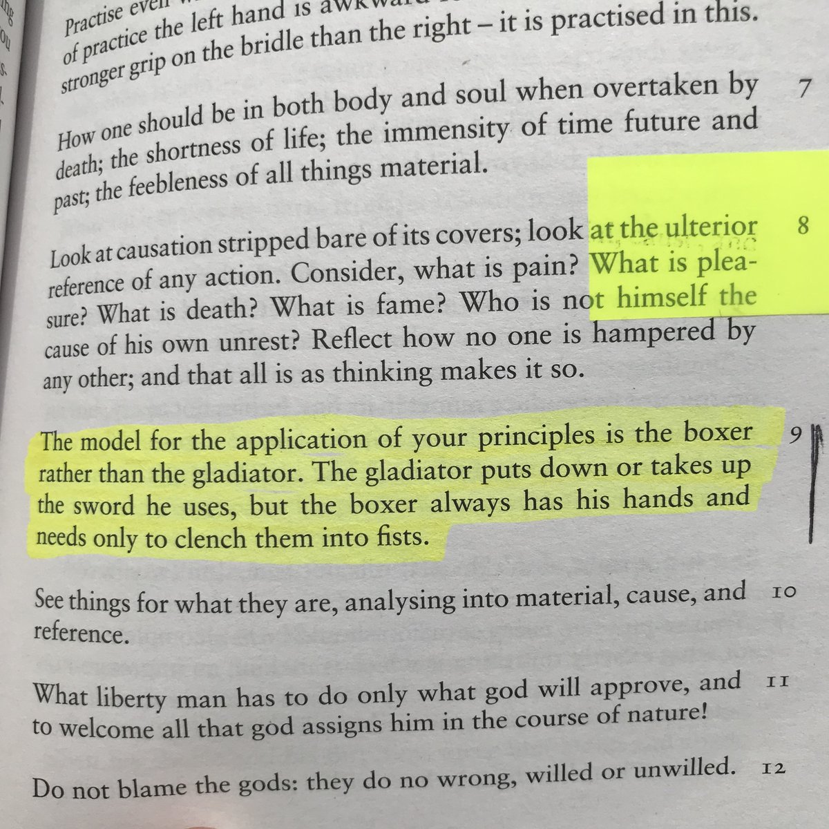 The 10 best lines from the Meditations of Marcus Aurelius: - Thread ...