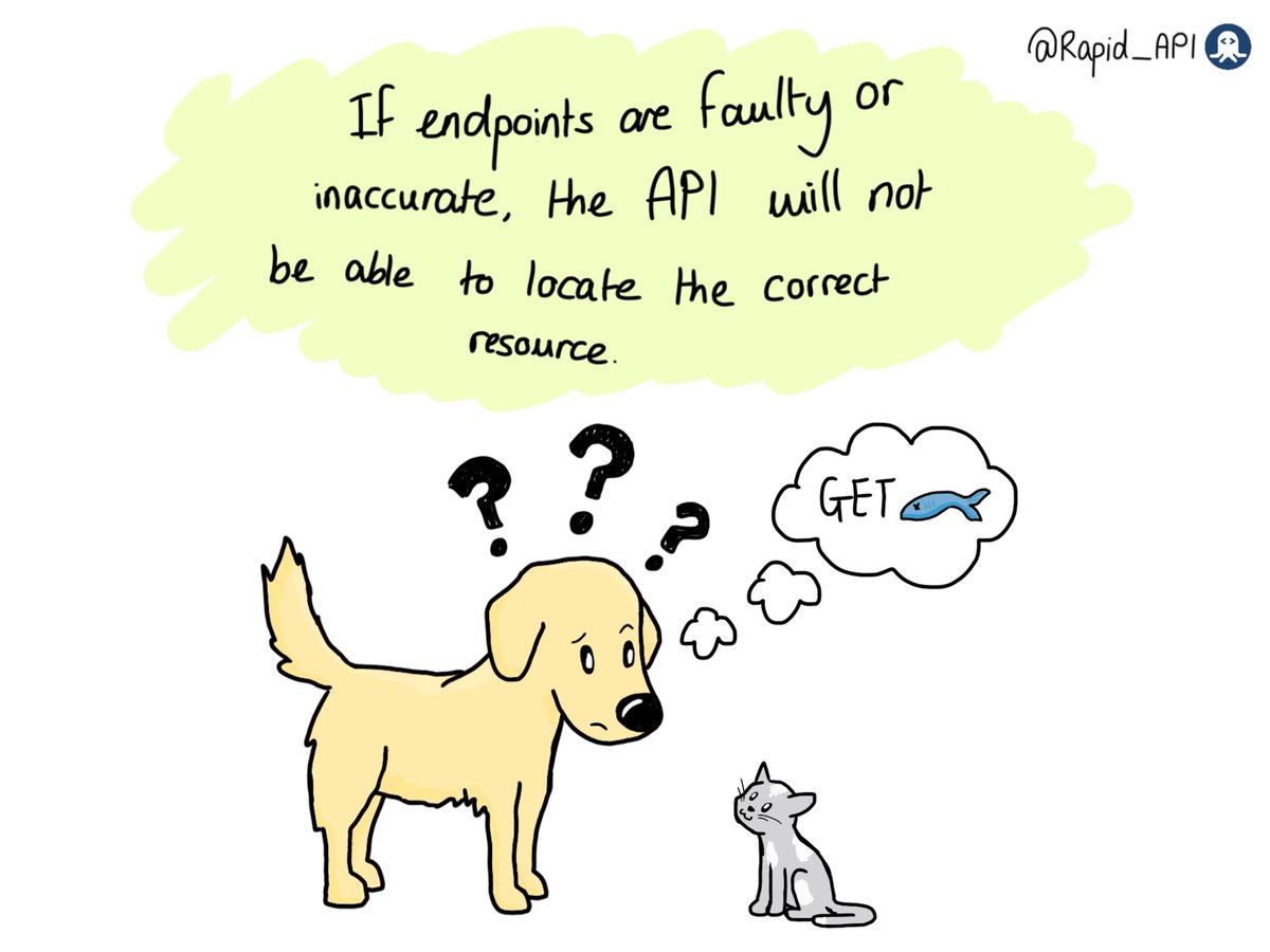 This week’s RapidAPI Comic is all about API endpoints. { 1 / 6 } - Thread from Rapid @Rapid_API ...