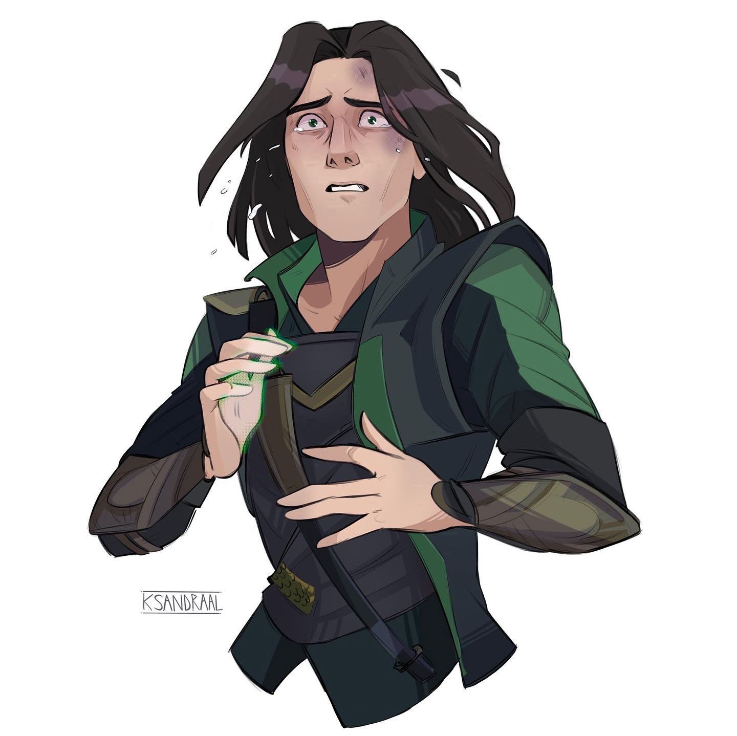 Young Loki Fanart