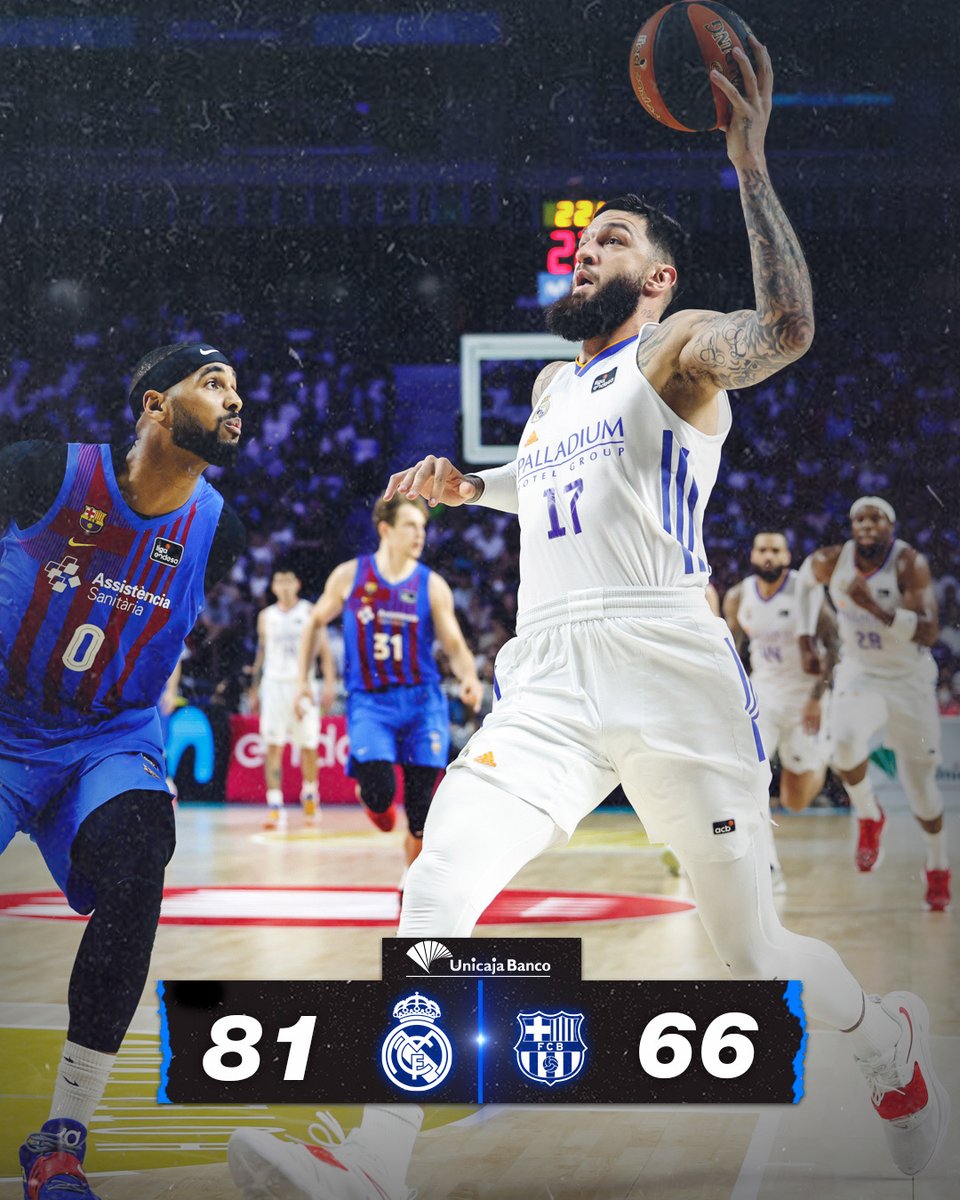 Real Madrid Basket on Twitter | Real Madrid Leads 2-1 ACB Finals ...