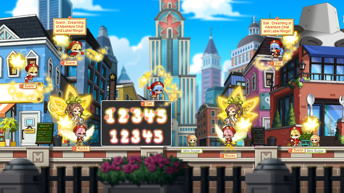 Maplestory Backgrounds City