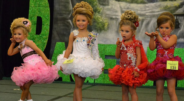 Child Beauty Pageants Before And After
