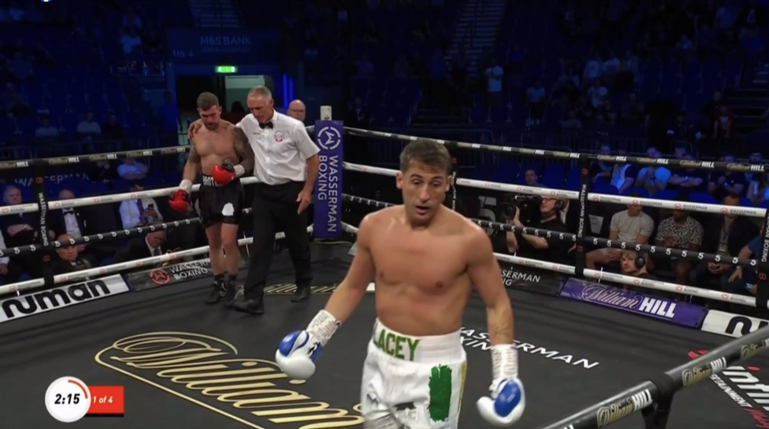 Tim Boxeo on Twitter: "Paddy Lacey (6-0, 1 KO) with the TKO-1 stoppage victory over debutant ...