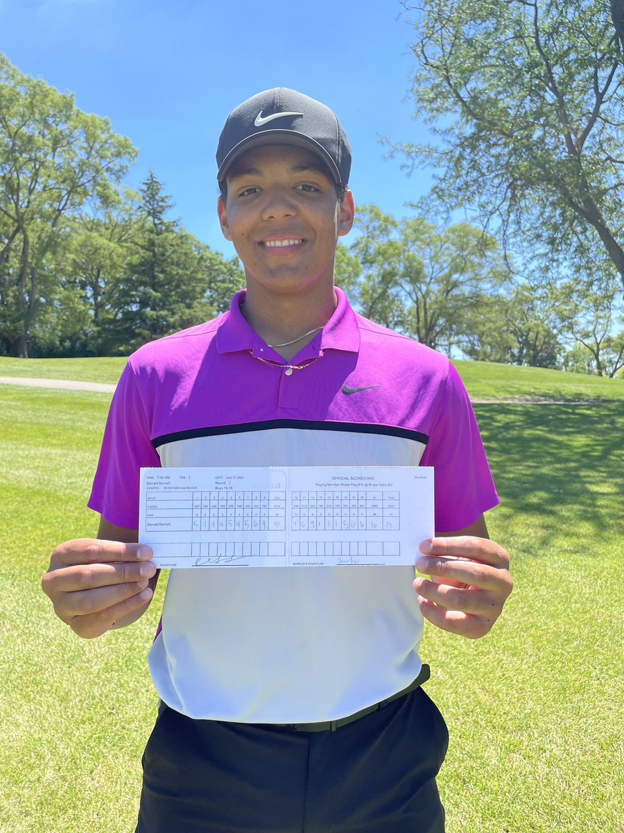 This kid I’ve played with on junior tours in the Chicago area made two ...