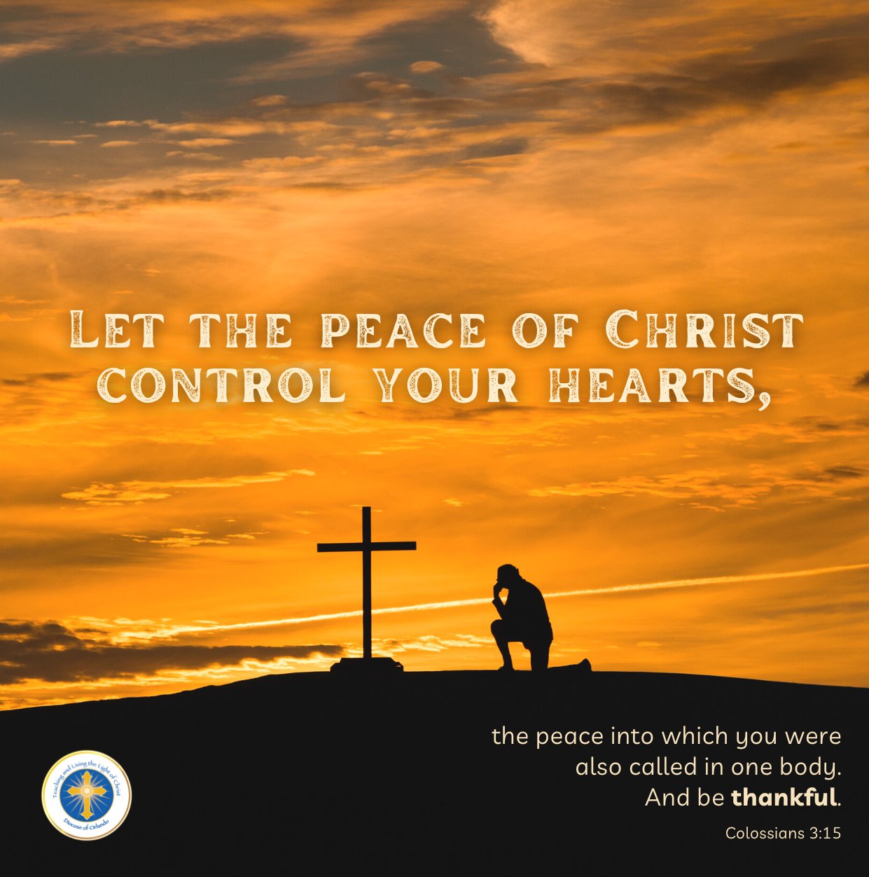 Peace Of Christ Be With You