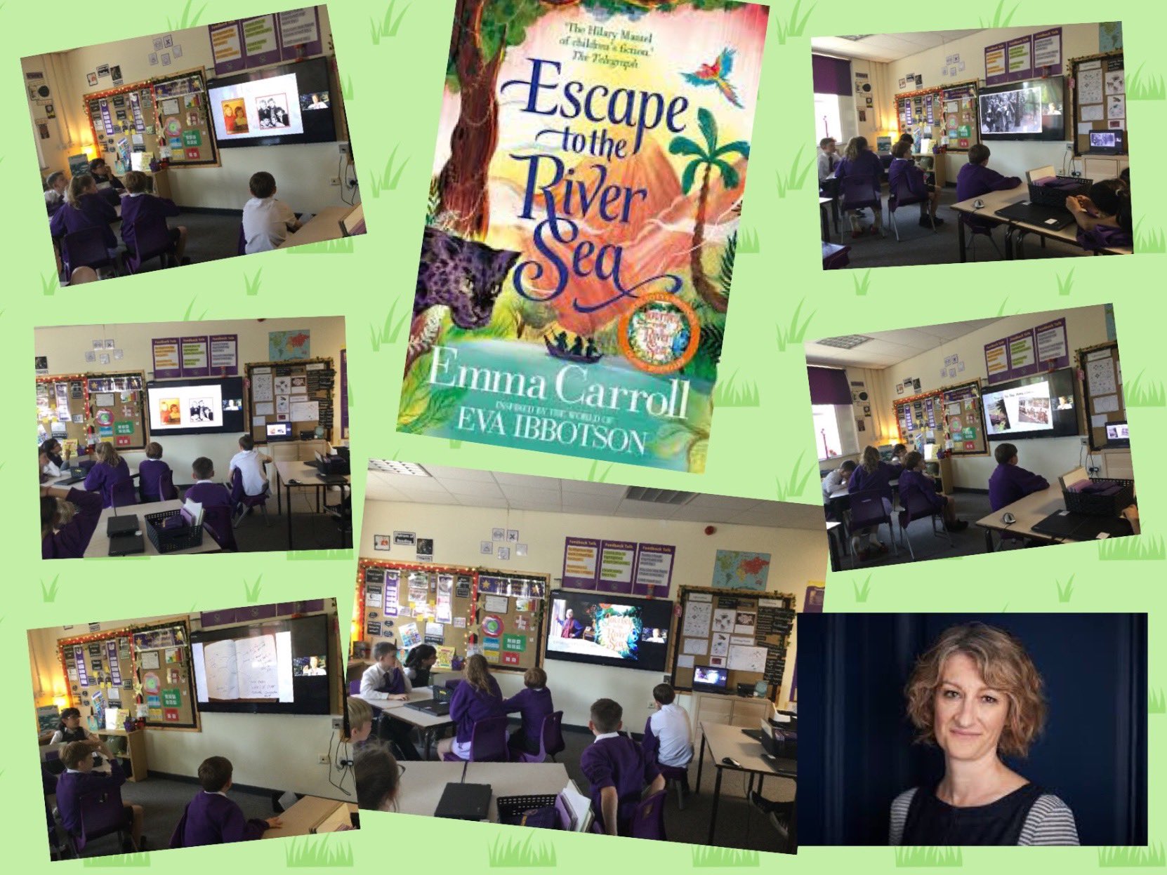 Whitefield Primary on Twitter: "ReadingZone Bookclub with Emma Carroll ...