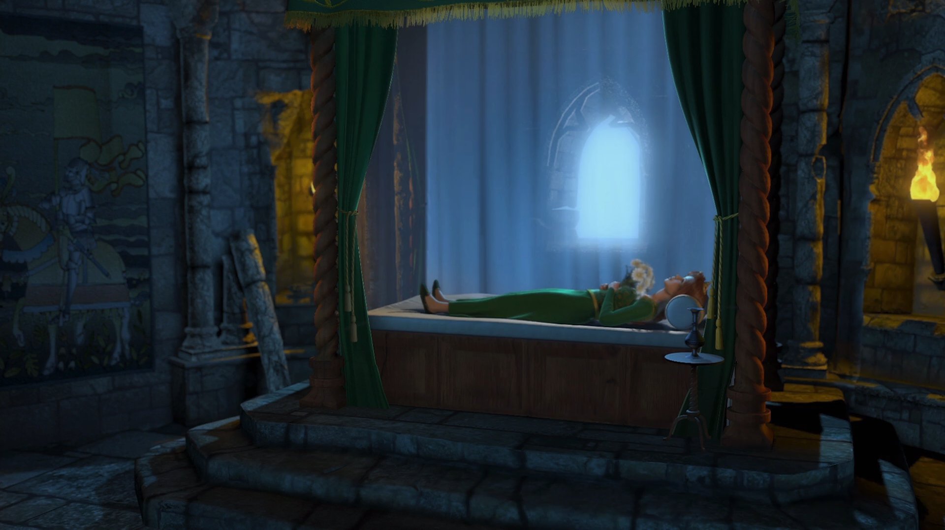 Princess Fiona In The Tower