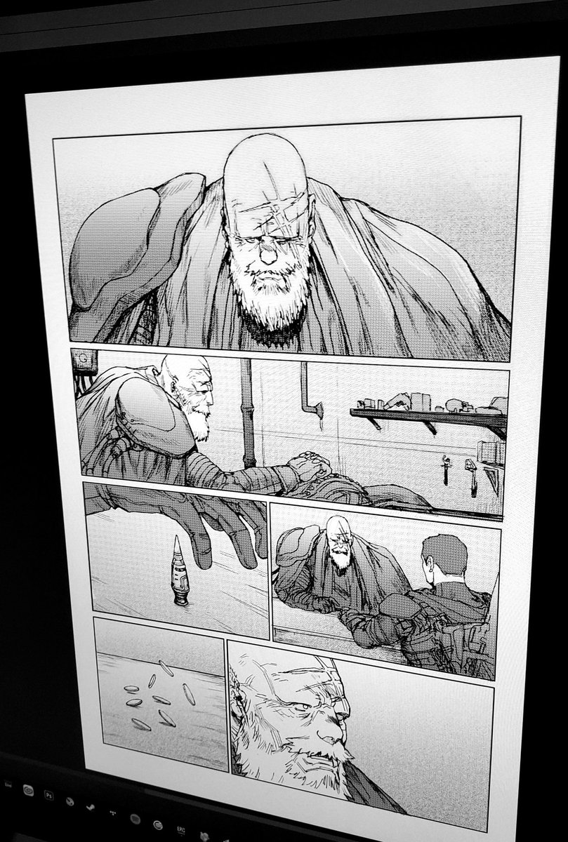 「comic project WIP 」Mykell Pledgerの漫画