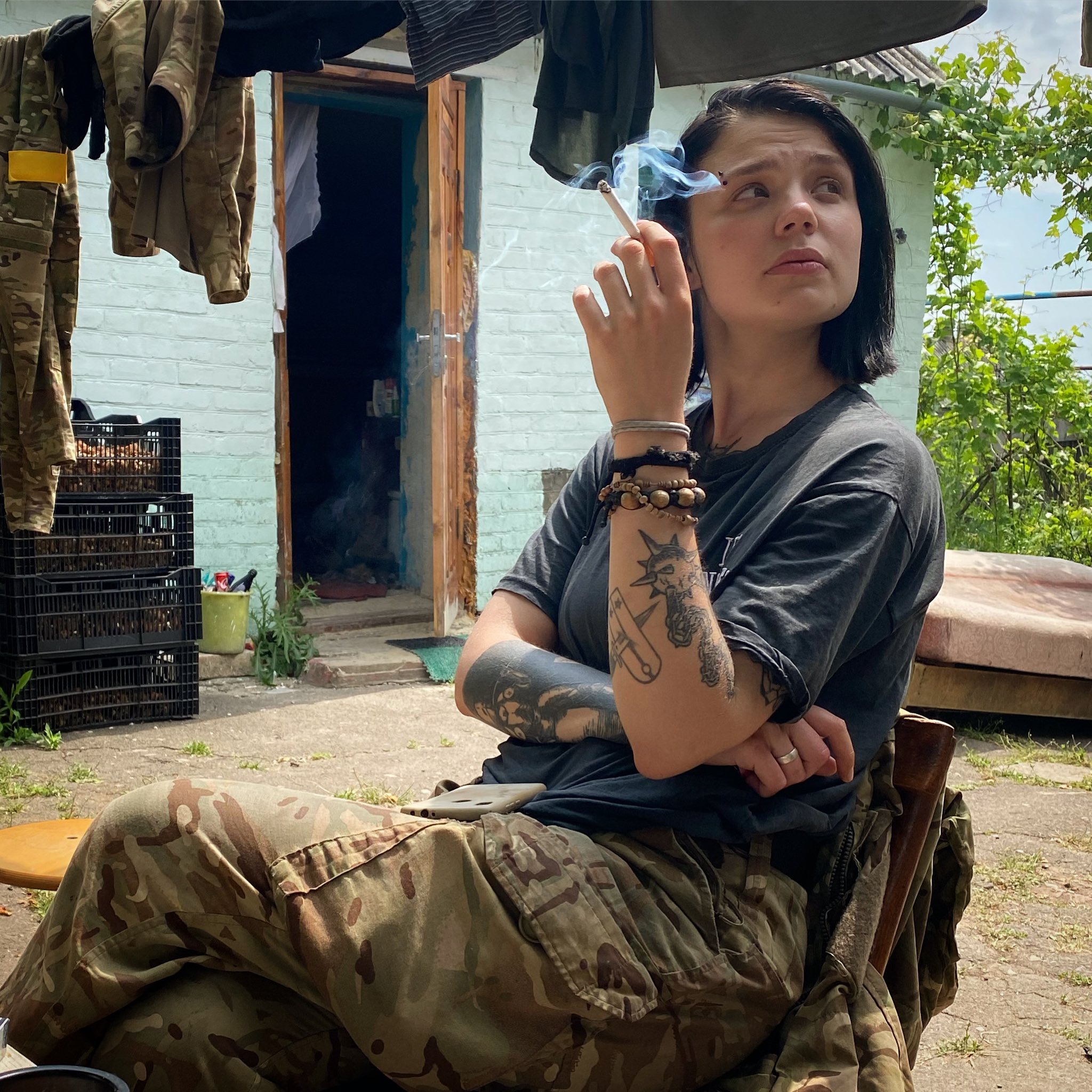 Crust Punk Train Hopper