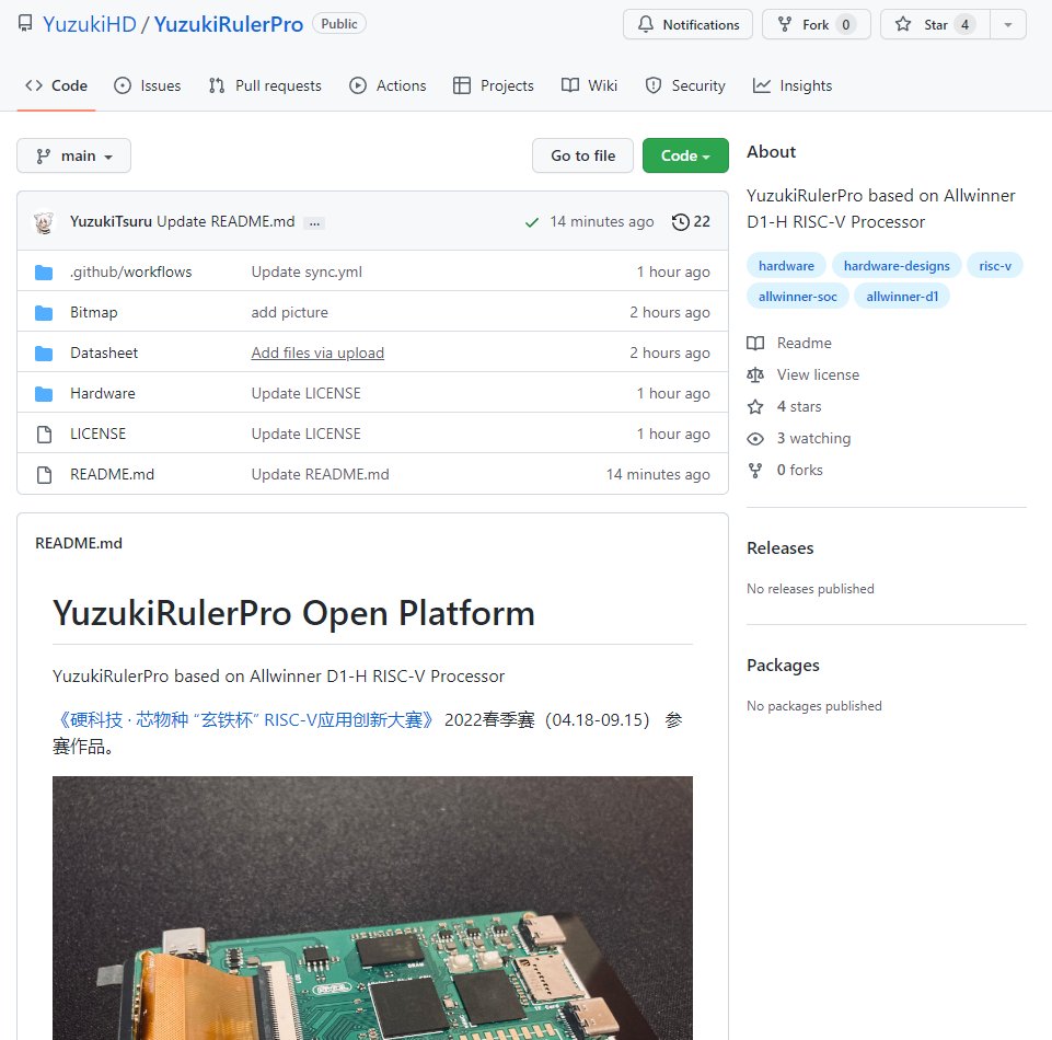 柚木鉉 on Twitter: "YuzukiRulerPro Open Platform Now OpenSourced * Based on Allwinner D1-H RISC V ...