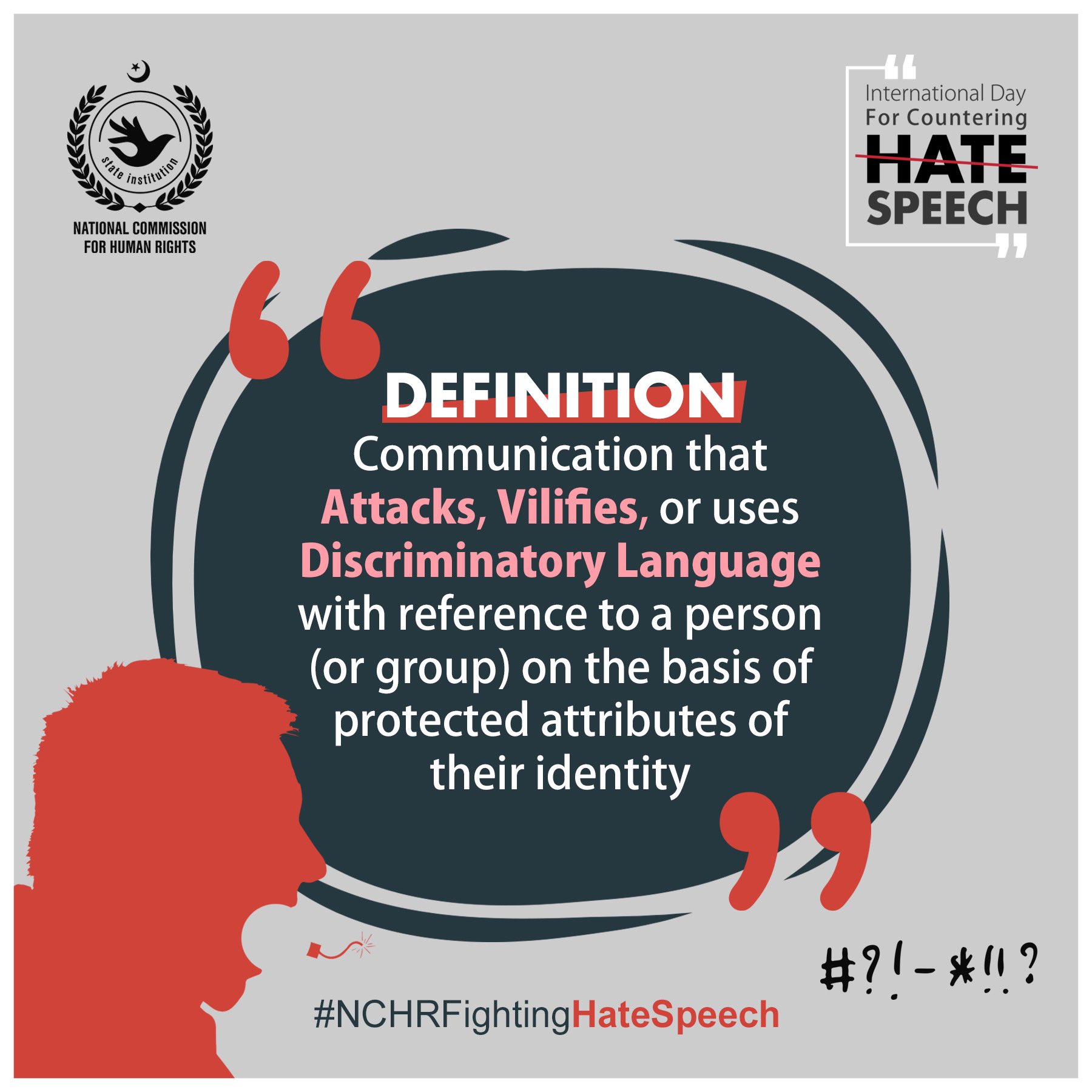 Zakrvavený Srovnatelný zabít hate speech definition kapesník kino Těžké