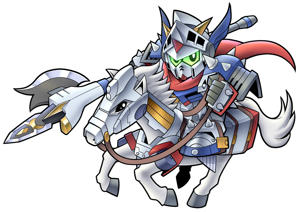 O】騎馬隊長ガンダムF90 鎧騎士ガンダムF90が騎馬隊の指揮を任された際に騎」|たくさんのイラスト
