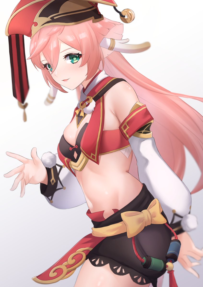 煙緋原神 「💕⚖煙緋とデートの待ち合わせ⚖💕 原神 Yanfei 」きりまのイラスト