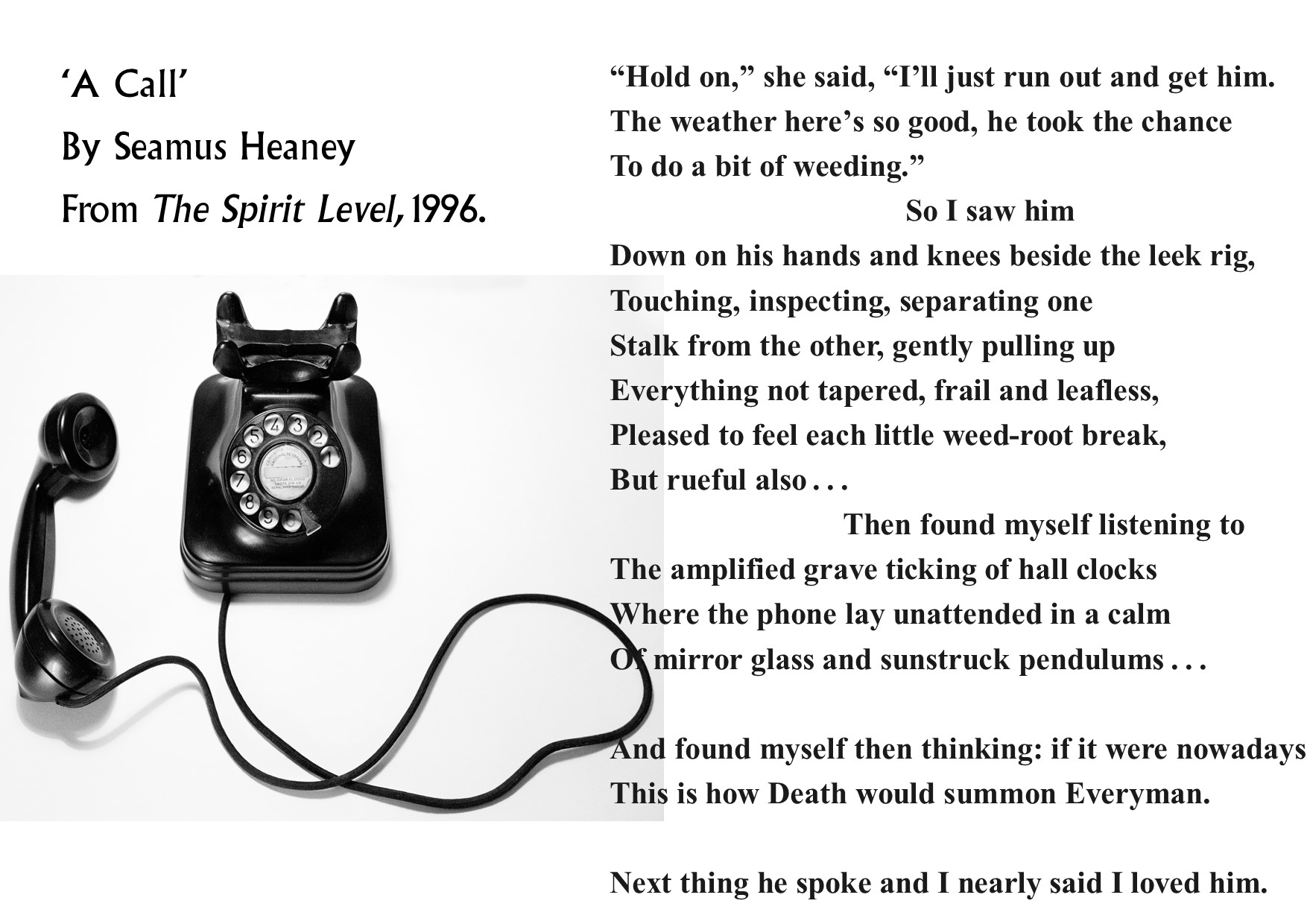 Father And Son Love Poems