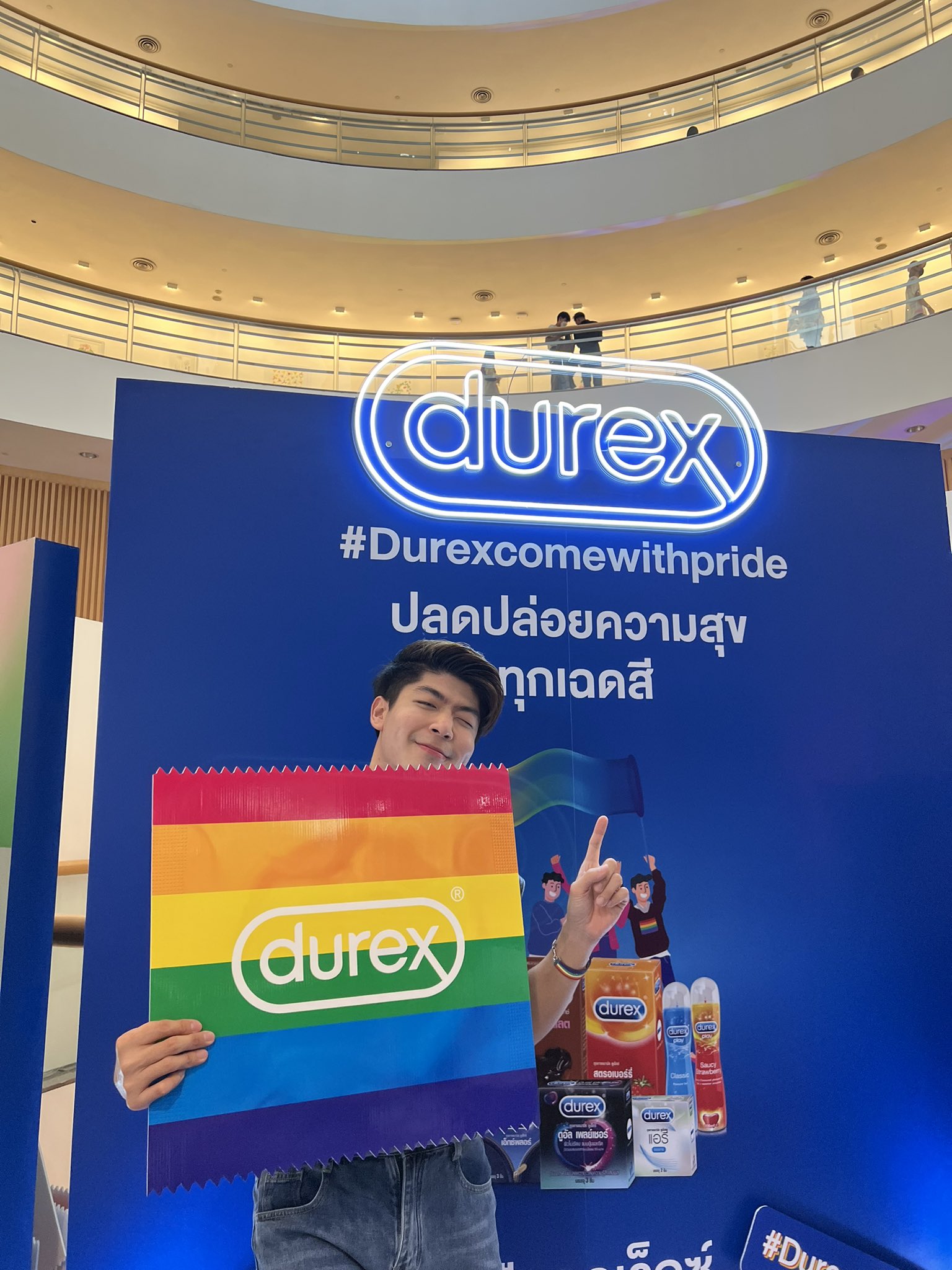 ยัง on Twitter: "🏳️‍🌈เป็นอีกงานที่น่าประทับใจมาก โดย Durex ได้ร่วมสนับสนุนทุกความแตกต่าง ความสุข ...