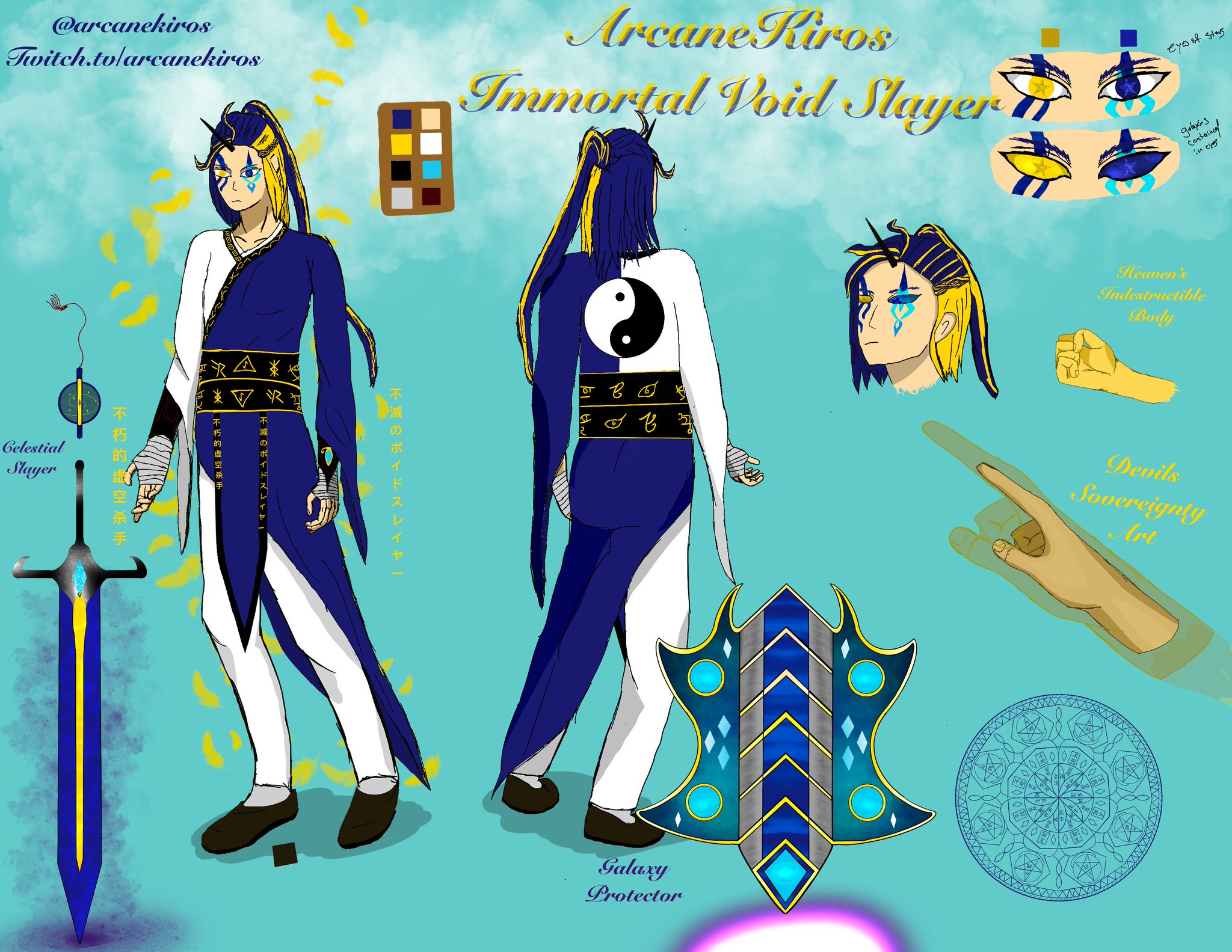 Immortal Arcane Kiros on Twitter: "Greetings, I'm ArcaneKiros, the Immortal Void Slayer. A ...