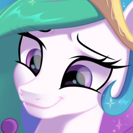 Creepy Celestia Face