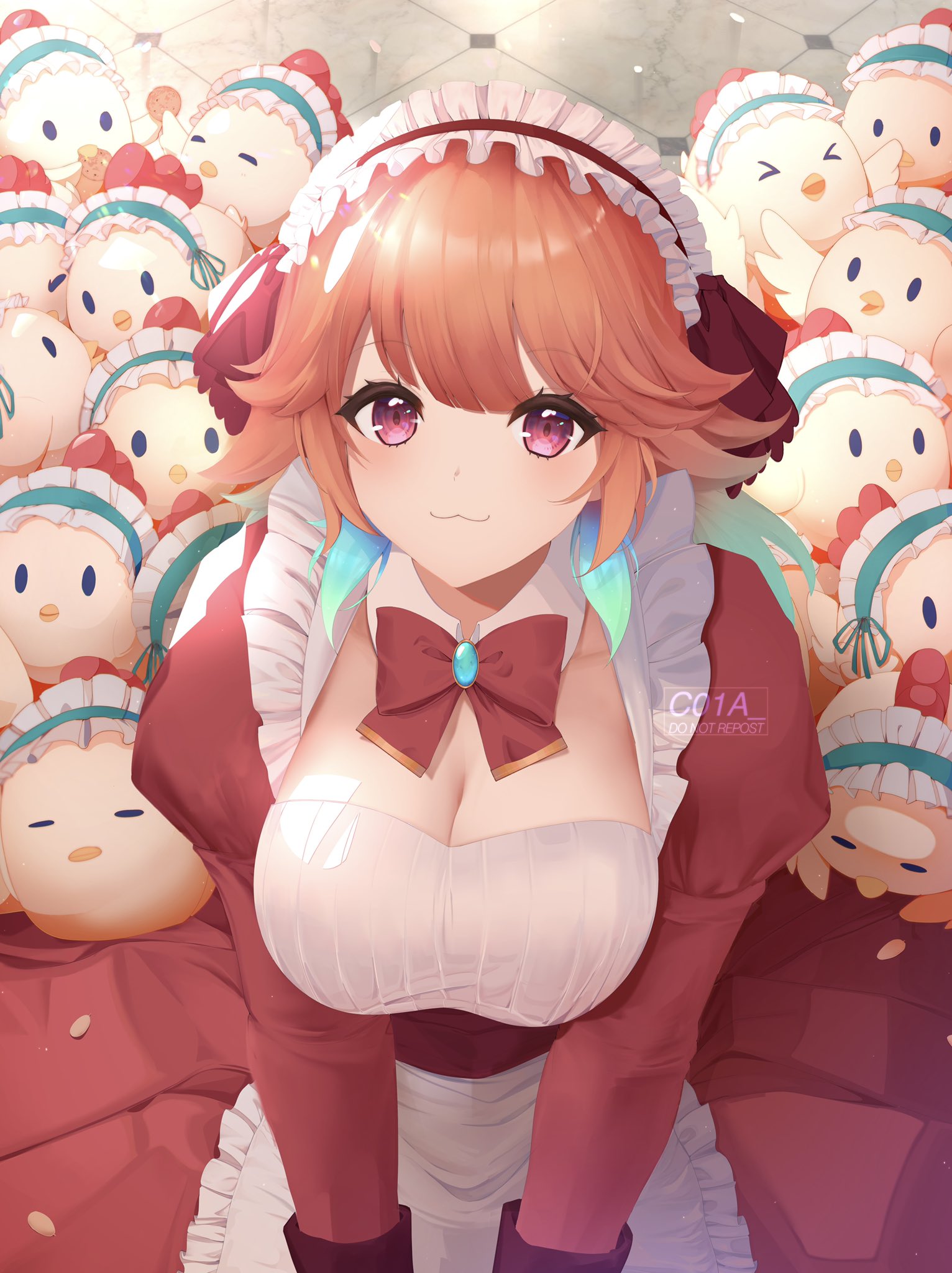 Cola 🍓 on Twitter: "Maids…🐔 #artsofashes #絵ニックス https://t.co/w3Xt7D36Zy" / Twitter