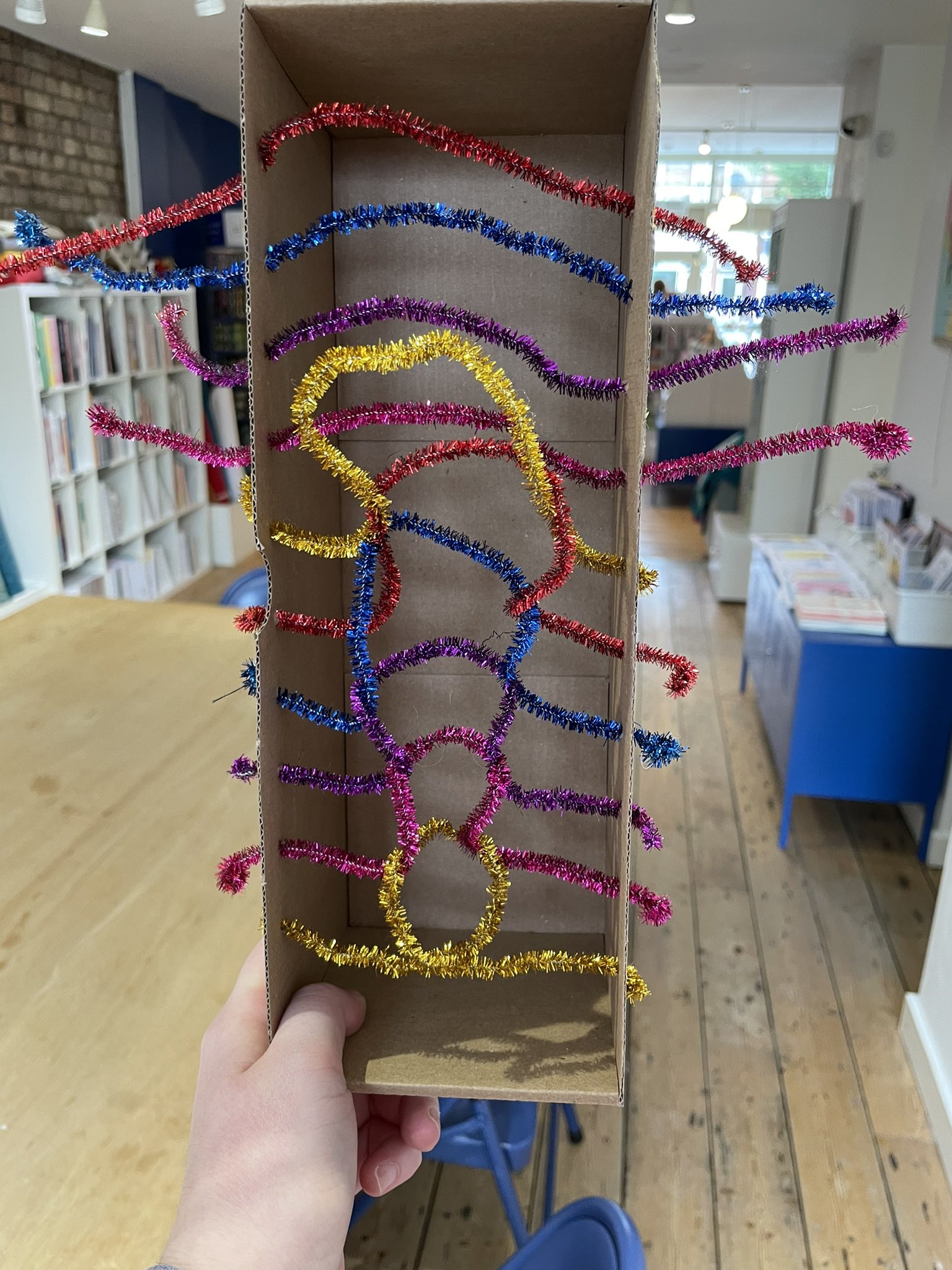 3d Dna Model With Pipe Cleaners