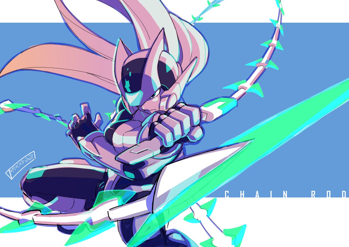 「Zero Chain Rod sketch art 」|Tomycaseのイラスト